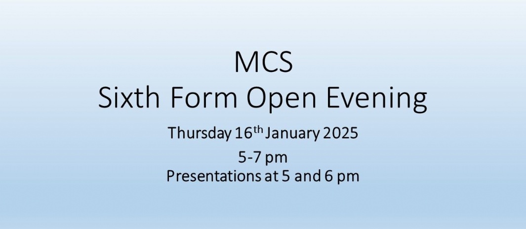 Monmouth Comprehensive School - Sixth Form Open Evening